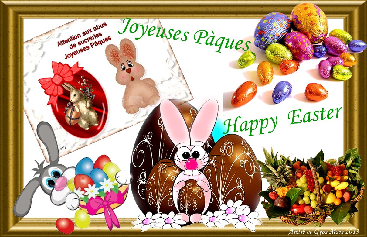HAPPY EASTER JOYEUSES PAQUES